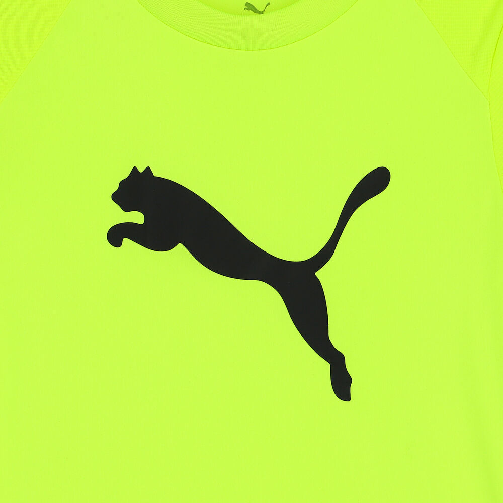 Puma Neon Green Logo T-Shirt | Junior Couture UAE