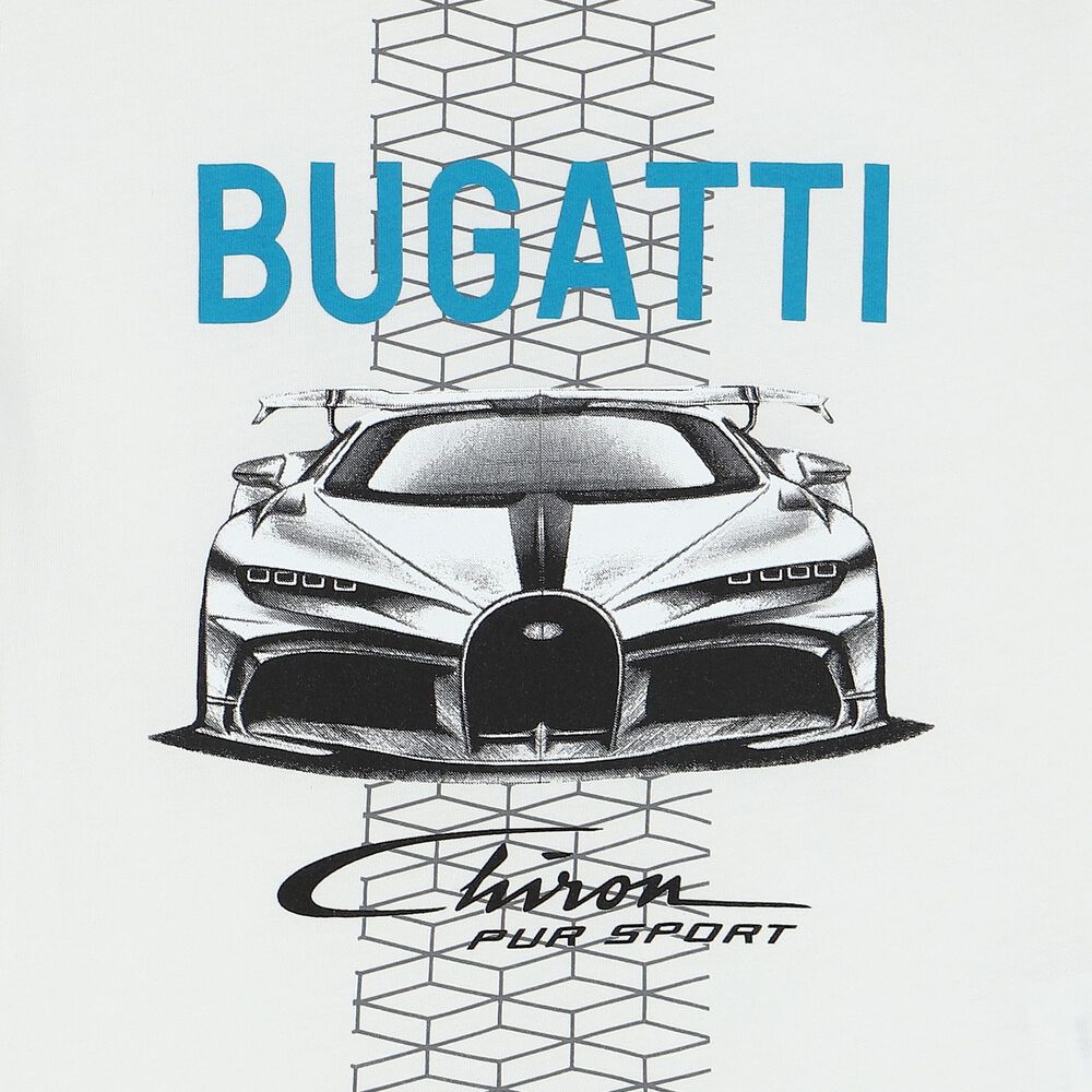 Bugatti Junior Younger Boys White Logo T-Shirt | Junior Couture UAE