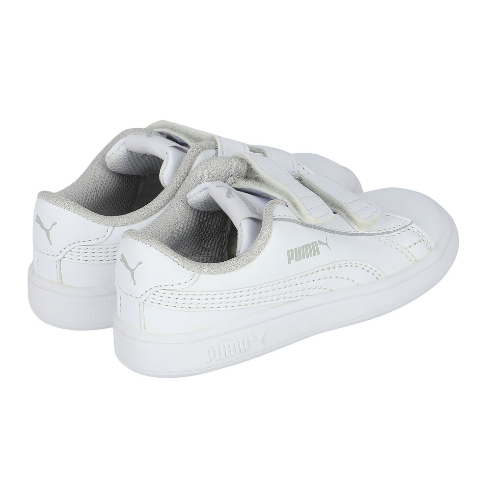 Puma White Logo Trainers | Junior Couture UAE