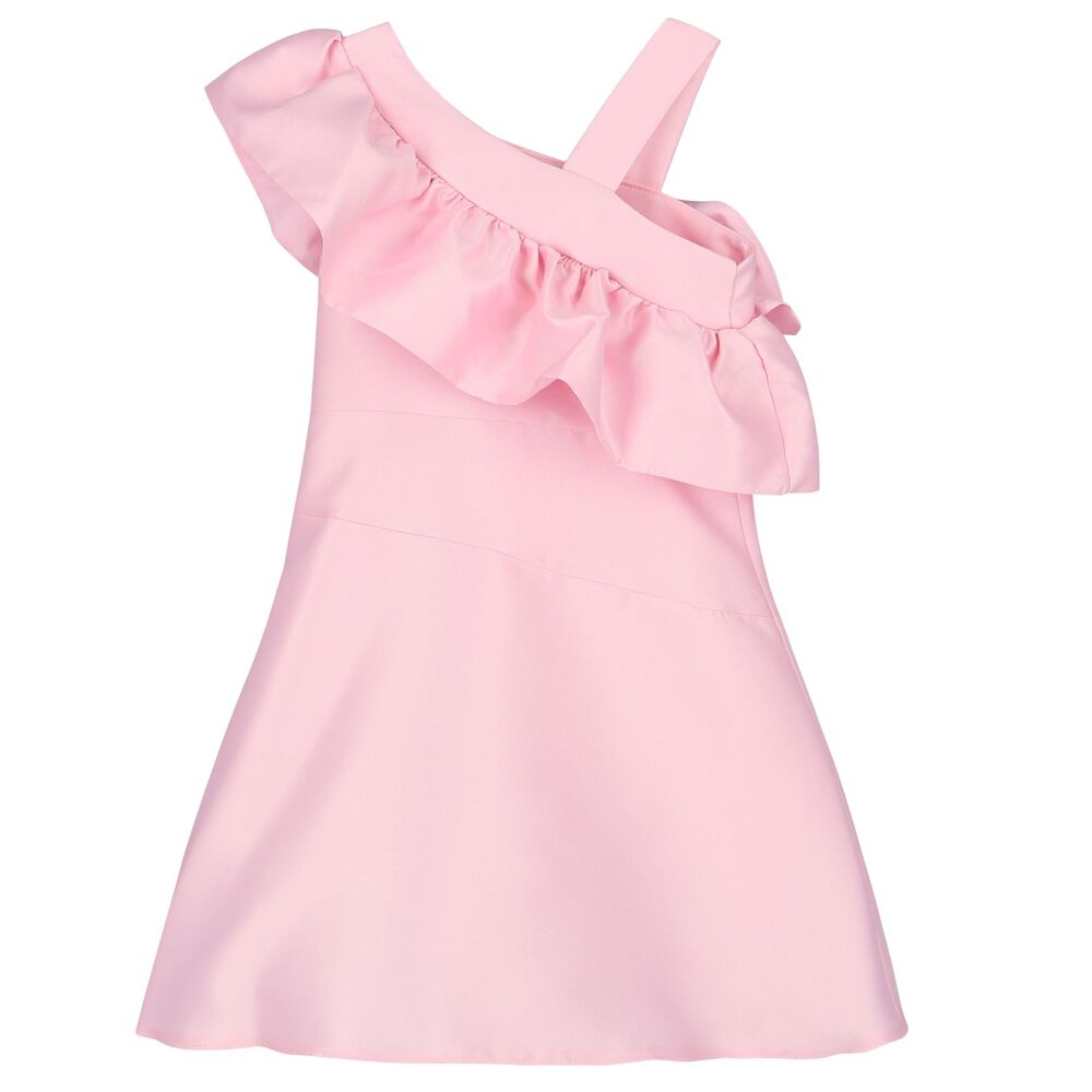 Mama Luma Girls Pink Ruffled Dress | Junior Couture UAE
