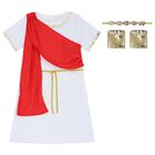 Dress Up by Design Boys White & Red Toga Costume | Junior Couture UAE
