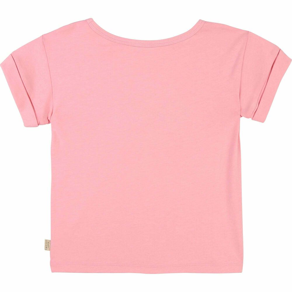 MARC JACOBS Girls Pink Embellished Top | Junior Couture UAE