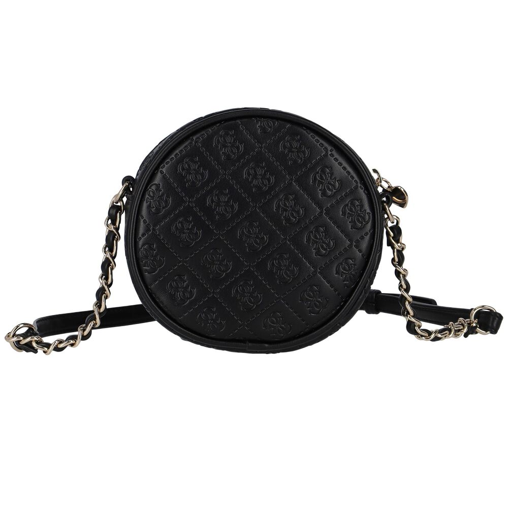 Guess Girls Black Logo Shoulder Bag | Junior Couture UAE