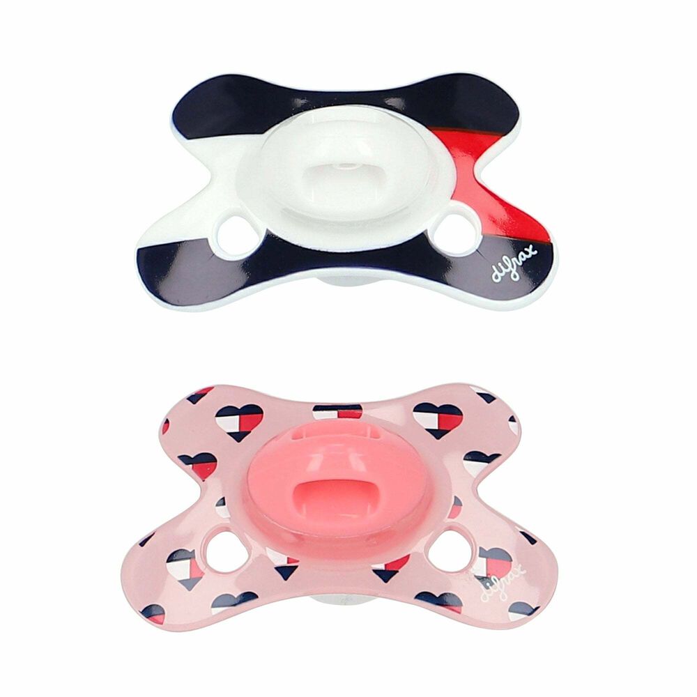 Tommy Hilfiger Baby Logo Pacifier Gift Set | Junior Couture UAE