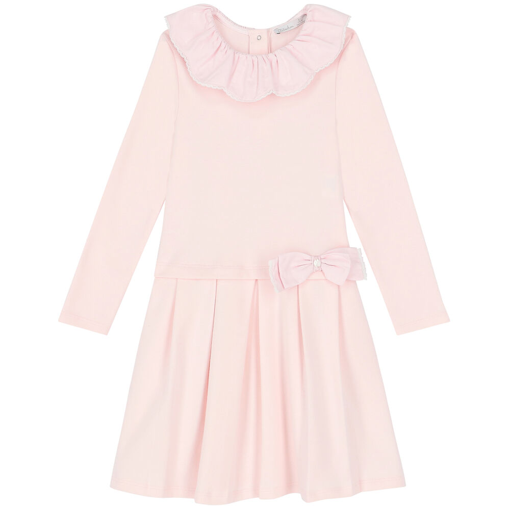 Patachou Girls Pink Ruffled Dress | Junior Couture UAE