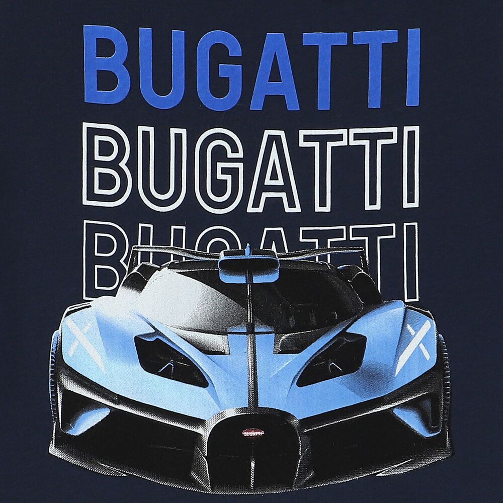 Bugatti Junior Boys Navy Blue Logo T-Shirt | Junior Couture UAE