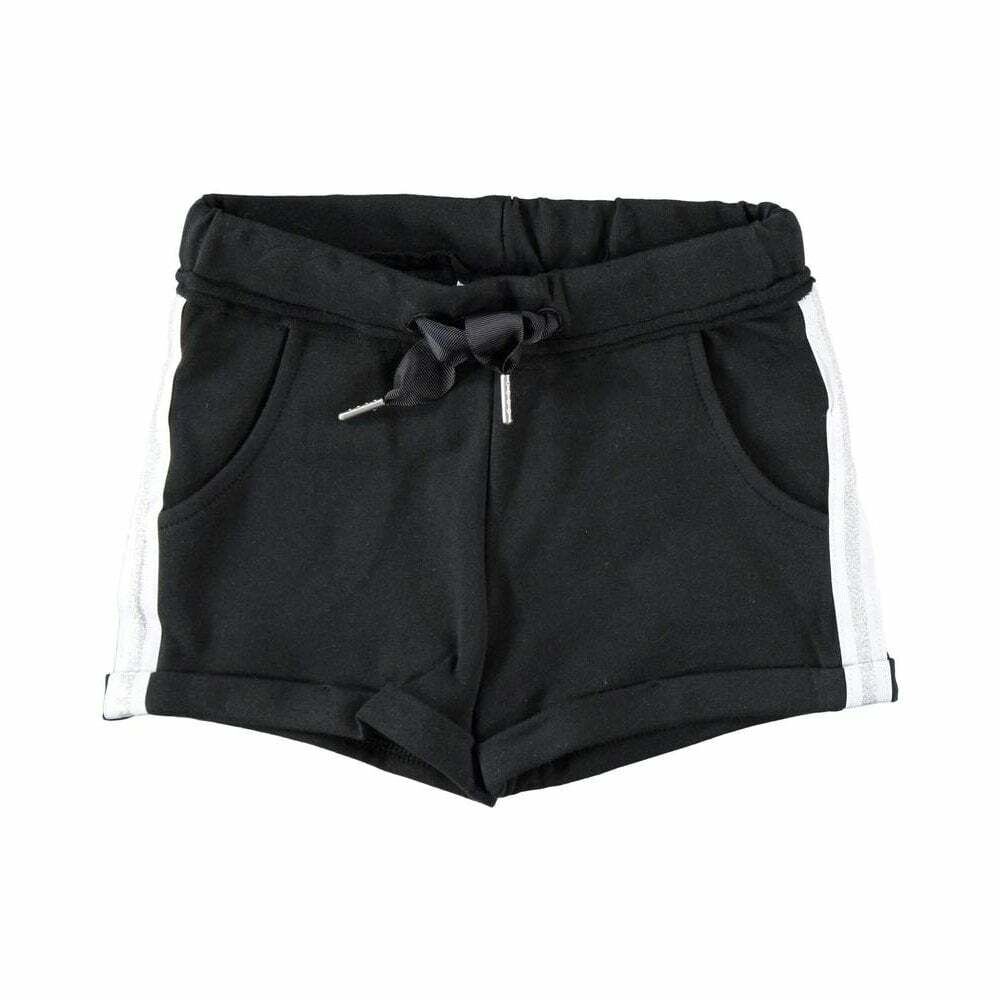 iDO Girls Black Shorts | Junior Couture UAE