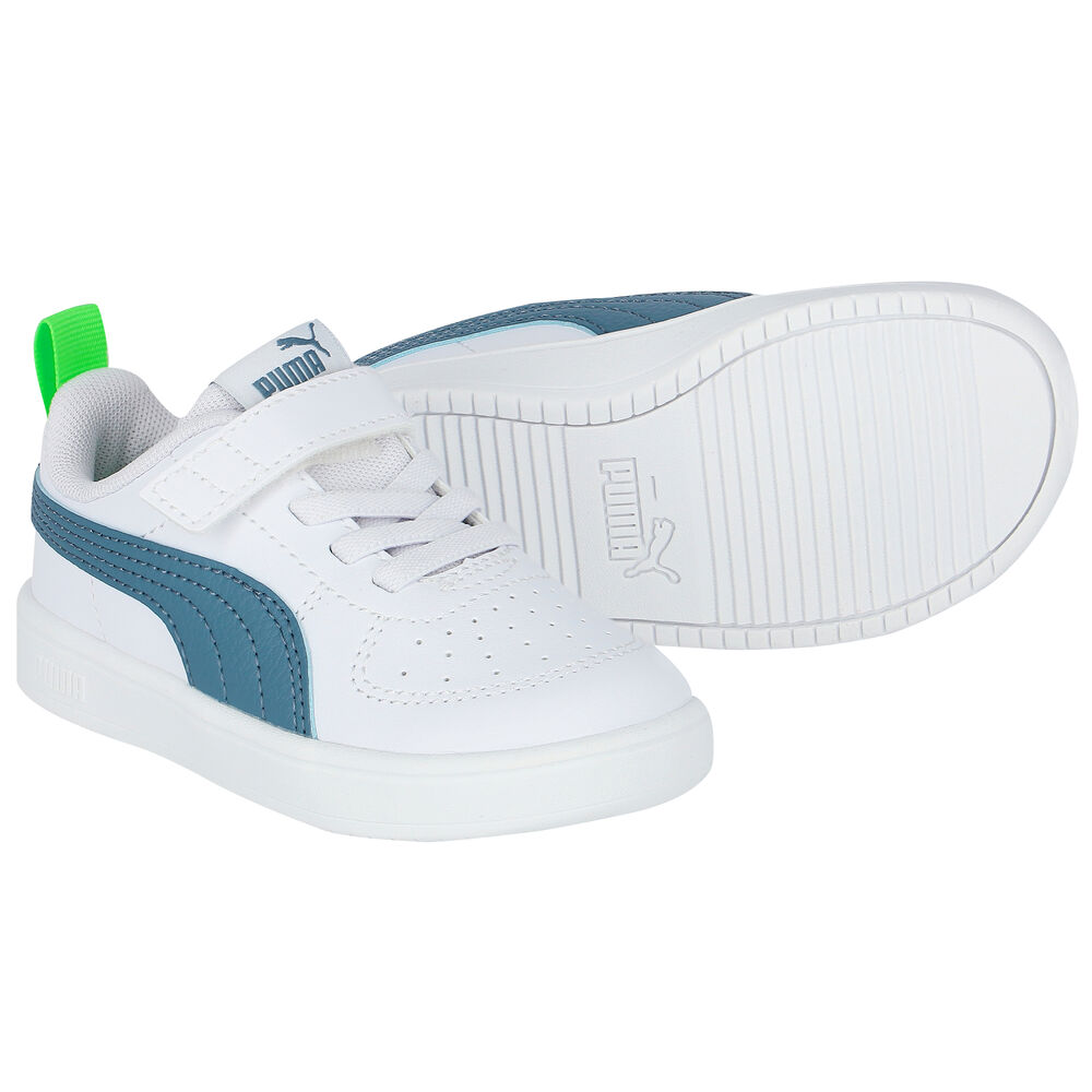 Puma White Rickie Trainers | Junior Couture UAE