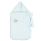 Nanán Baby Boys Blue Teddy Bear Nest | Junior Couture UAE