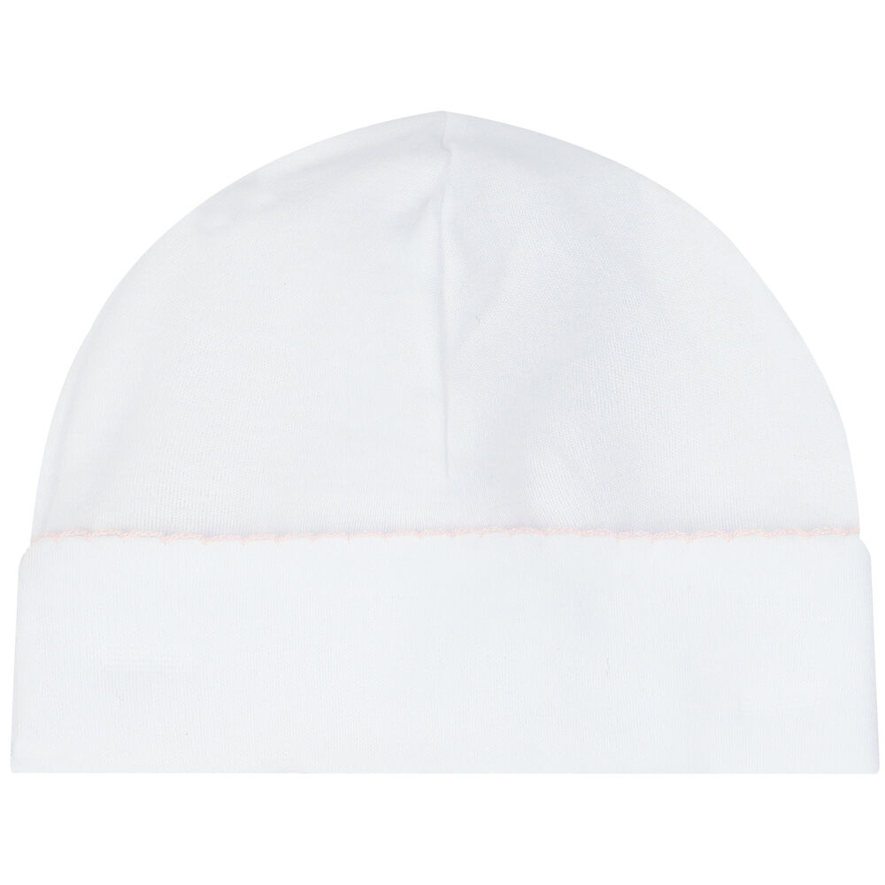Sofija Baby Girls White Floral Hat | Junior Couture UAE