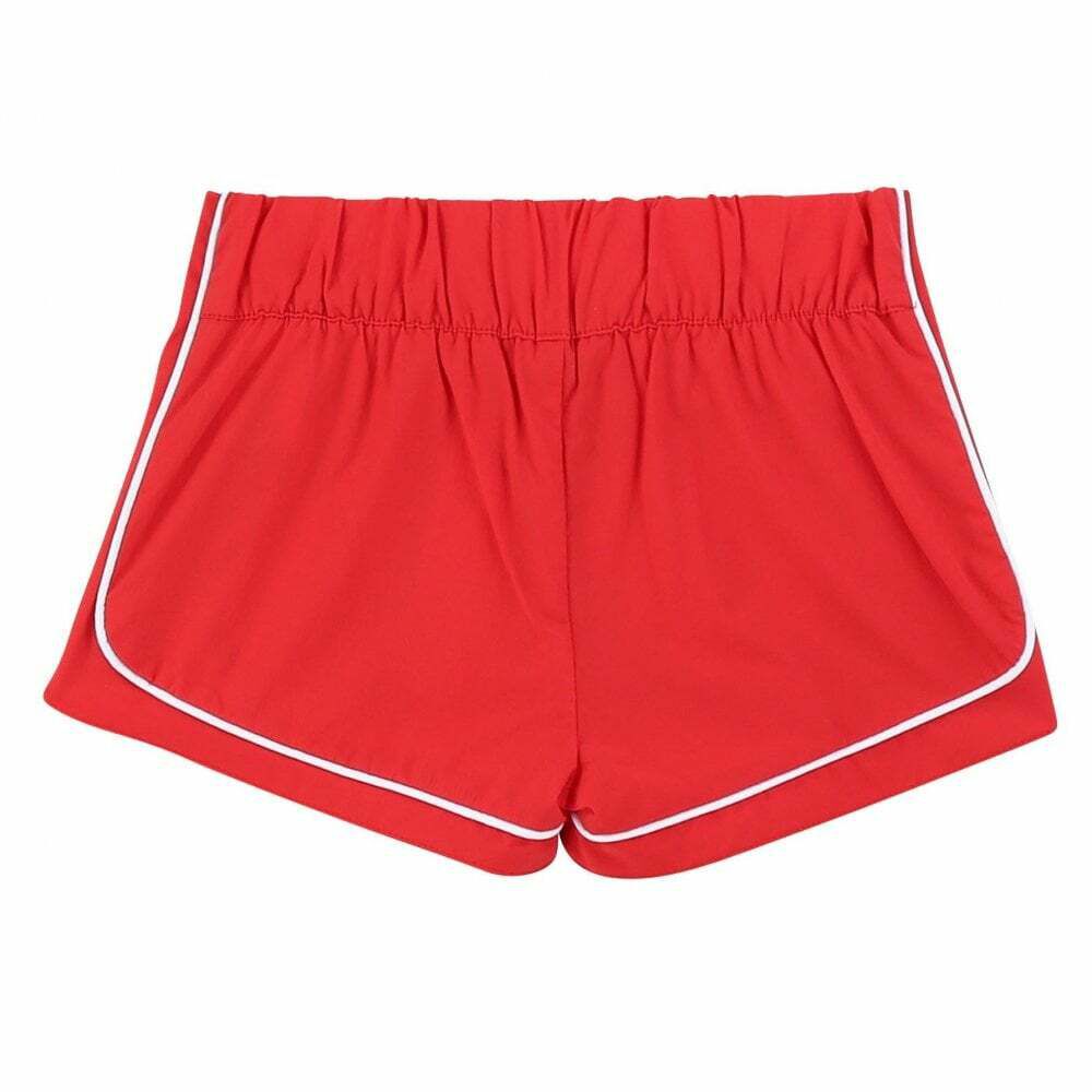 MARC JACOBS Girls Red & White Shorts | Junior Couture UAE