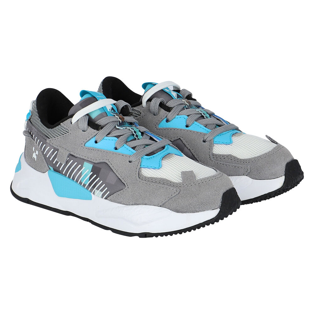 Puma Boys Grey & Blue RS-Z Trainers | Junior Couture UAE
