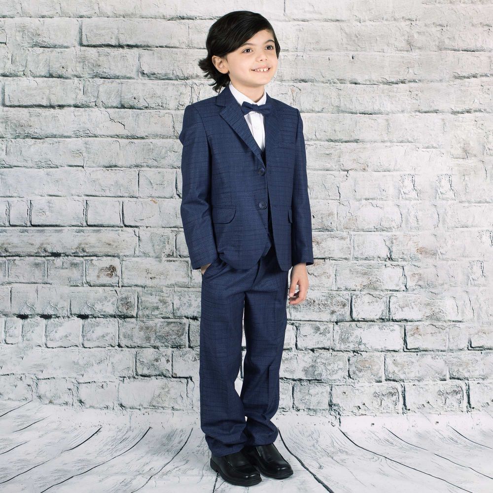 Beau Kid Boys Blue Suit Set | Junior Couture UAE