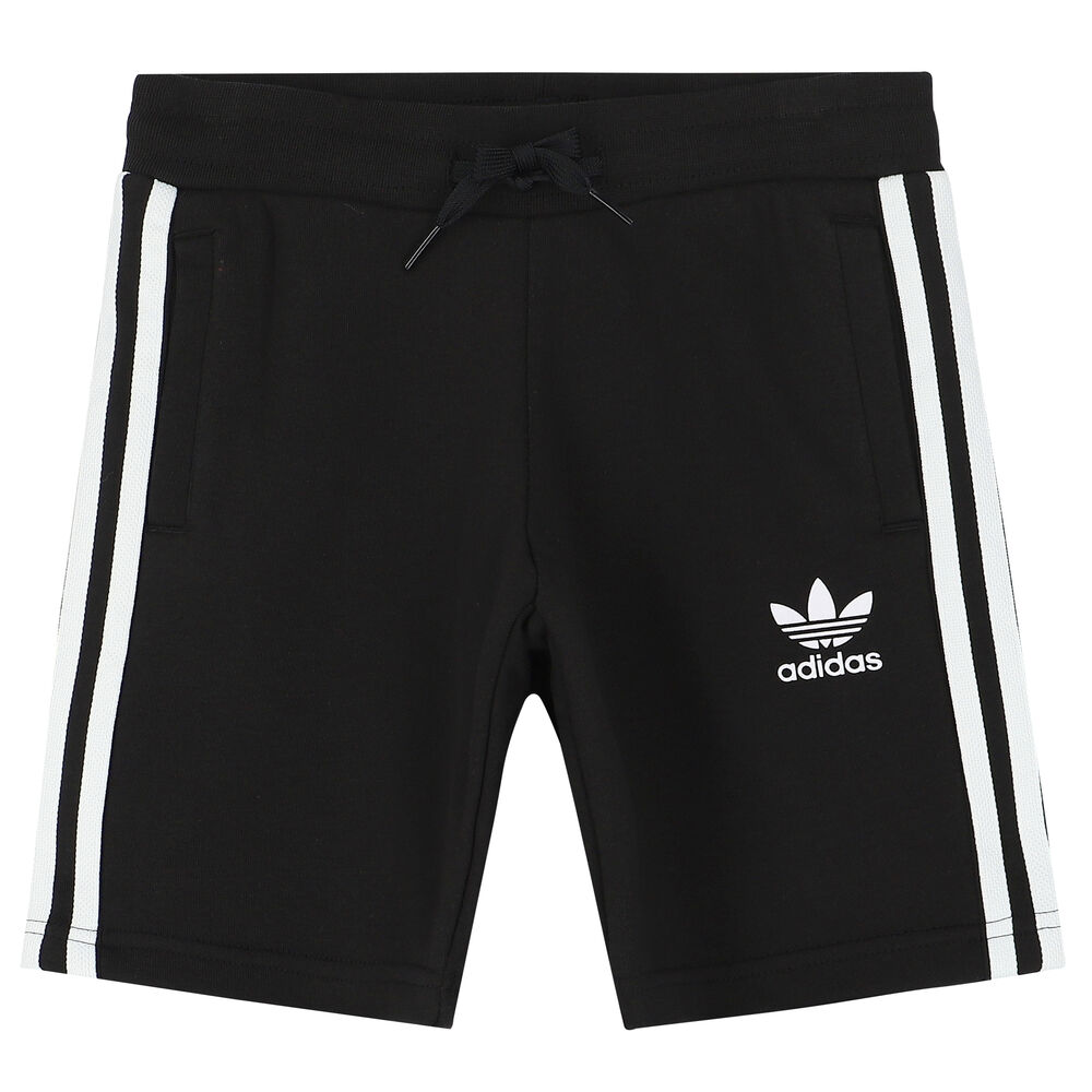 adidas Originals Black Logo Shorts | Junior Couture UAE