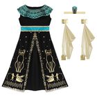 Dress Up by Design Girls Black Dazzling Cleo Costume | Junior Couture UAE