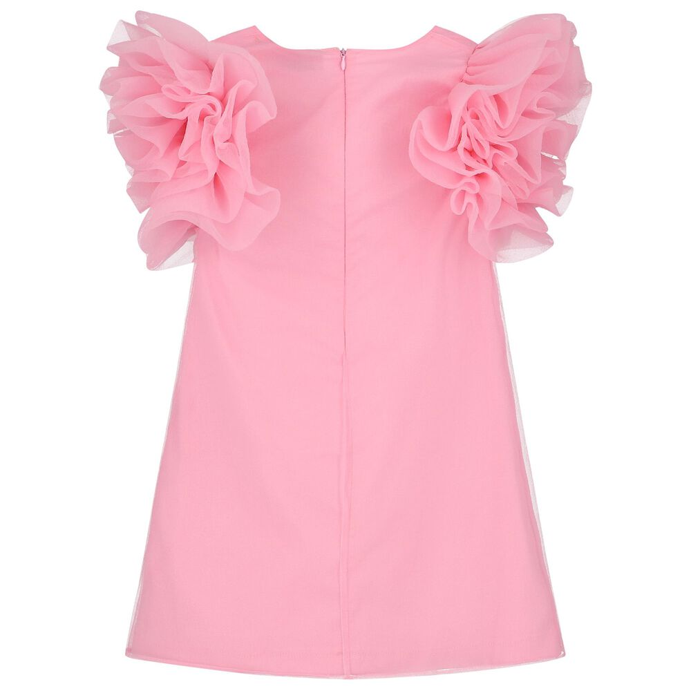 Mama Luma Girls Pink Ruffled Dress | Junior Couture UAE