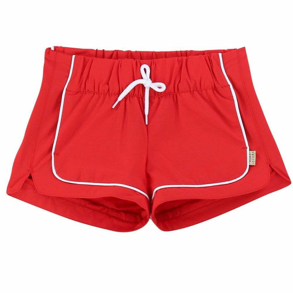 MARC JACOBS Girls Red & White Shorts | Junior Couture UAE