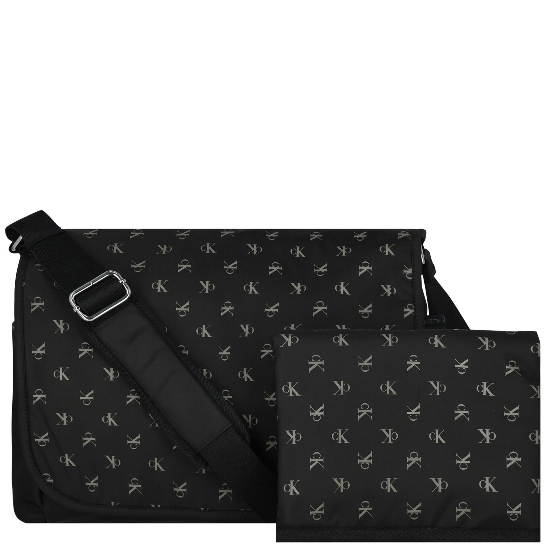 Calvin Klein Black logo Baby Changing Bag Junior Couture UAE