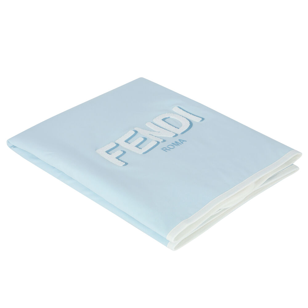 Fendi Pink Logo Baby Blanket | Junior Couture UAE