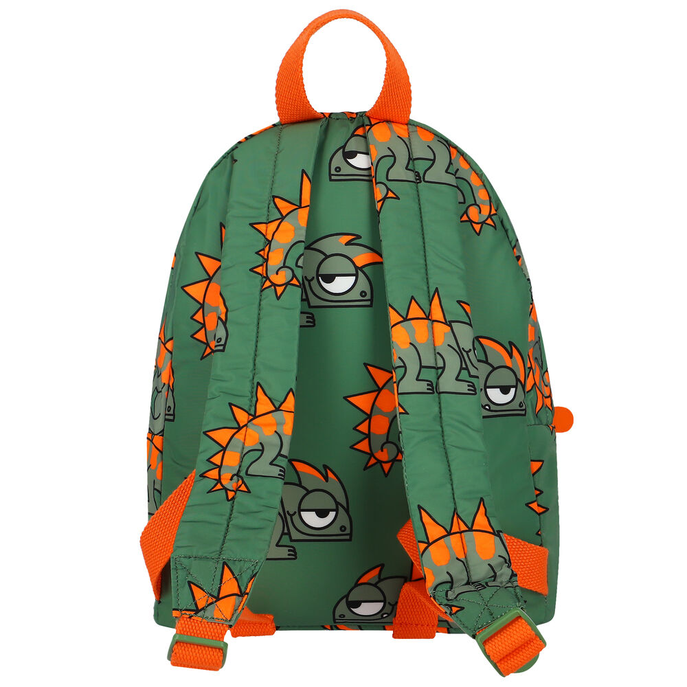 Stella McCartney Boys Green Gecko Backpack | Junior Couture UAE
