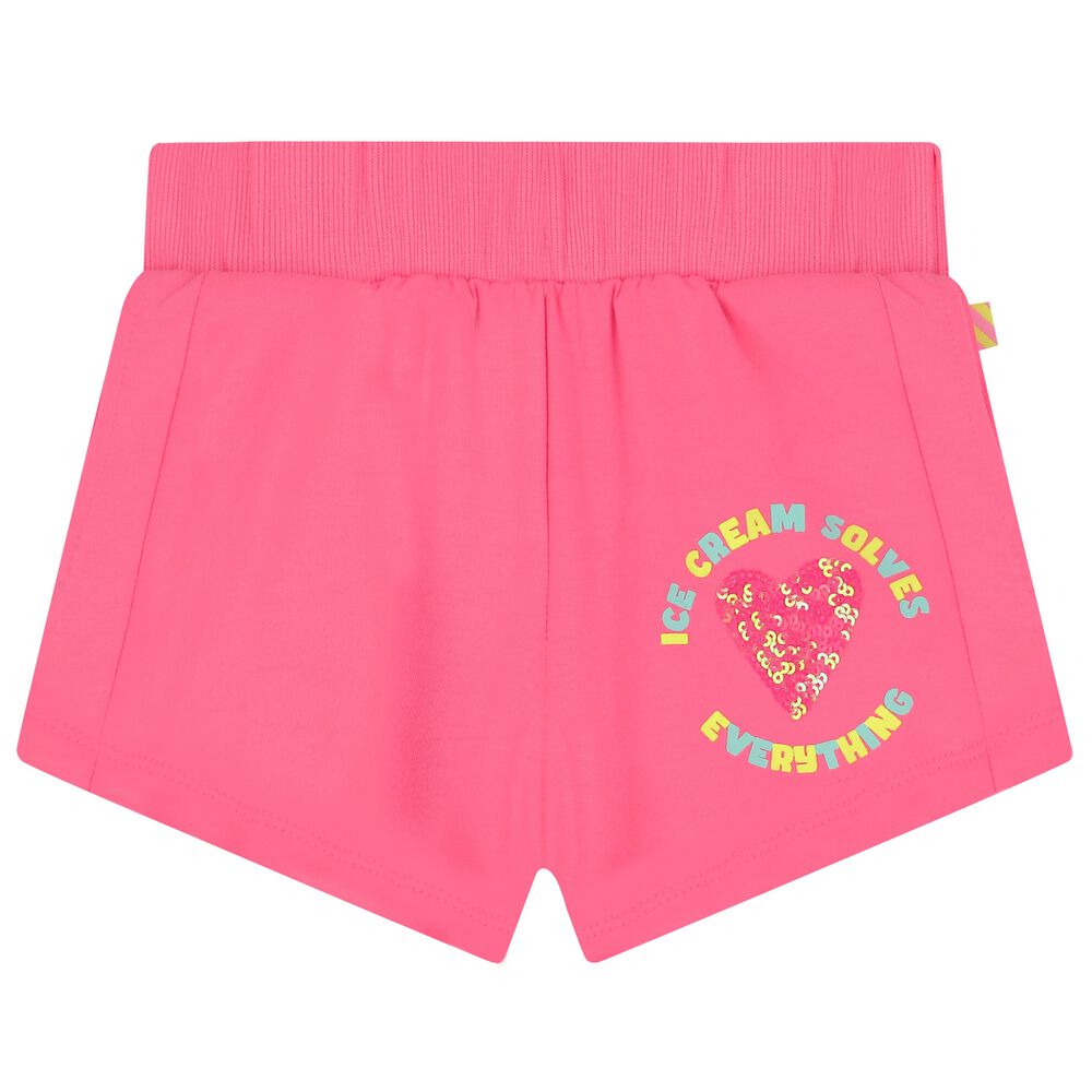 BILLIEBLUSH Girls Pink Shorts | Junior Couture UAE