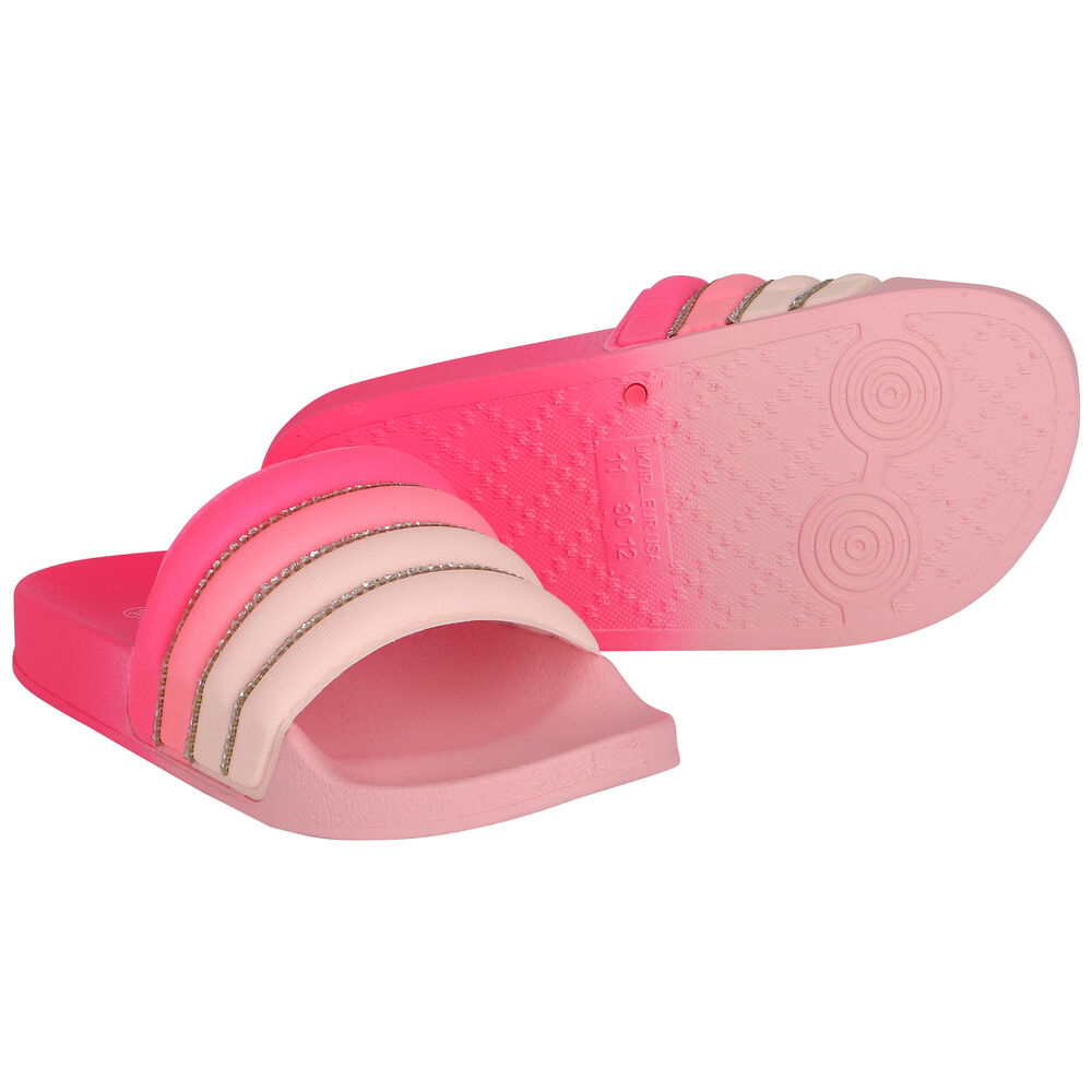 Lelli Kelly Girls Pink Embellished Sliders | Junior Couture UAE