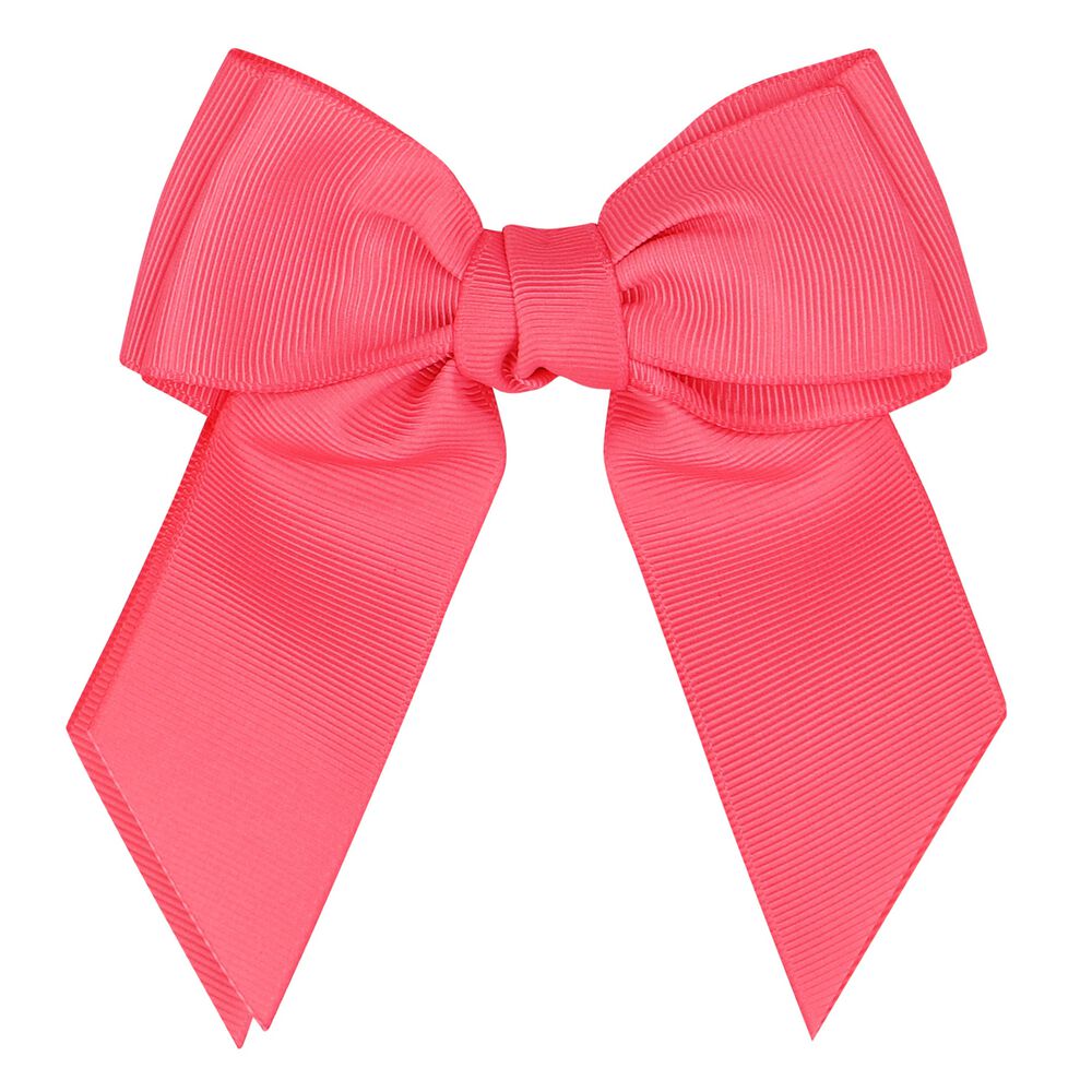 Abel & Lula Girls Pink Bow Hairclip | Junior Couture UAE